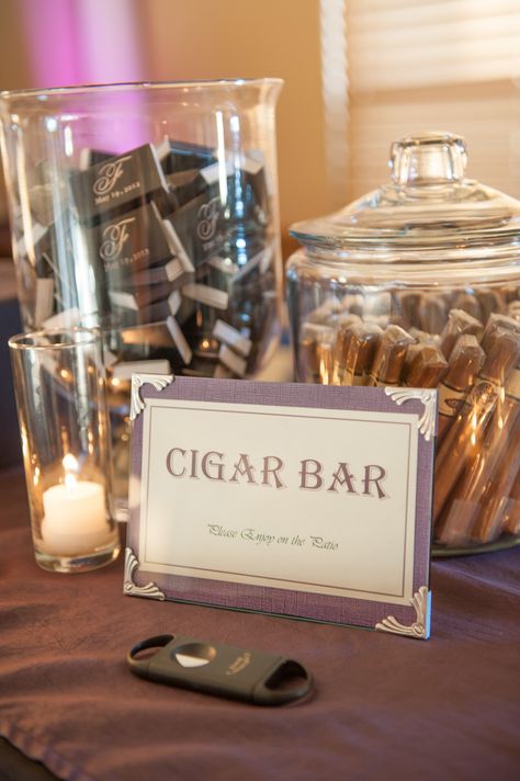 Il cigar corner per il tuo matrimonio, un angolo di relax